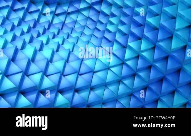 Triangles Formed A Wave. Abstract background, 2 in 1, loop (301-600 ...