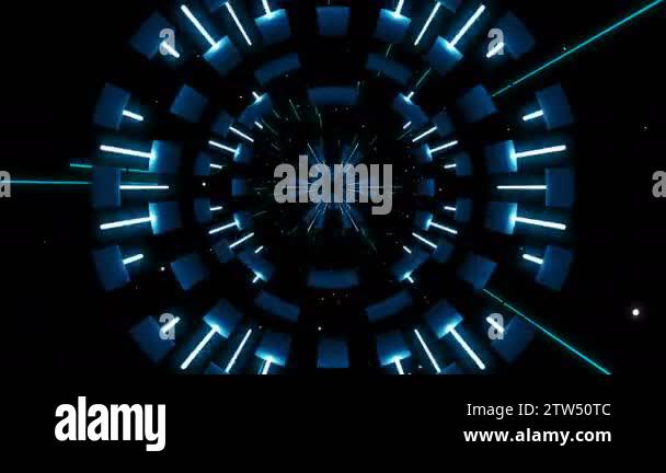 Looped seamless footage for your event, concert, stage design, title ...