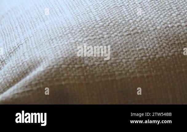 Textile material texture. Macro dolly shot. Selective soft focus ...