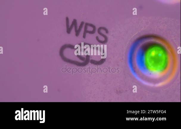 Cinemagraph of WSP symbol blinking signal connection status led light ...