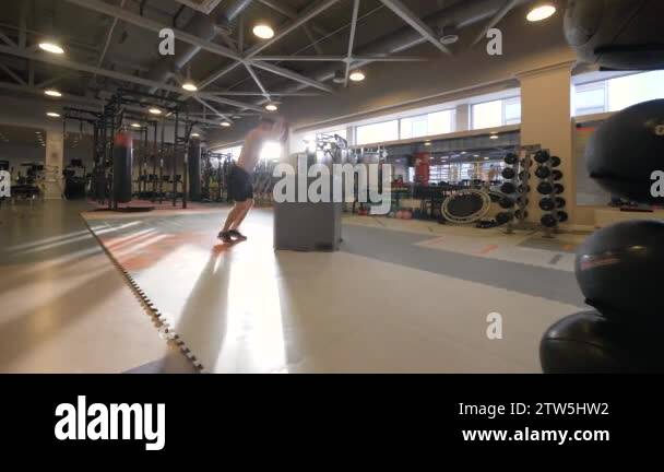 Athlete jumping on platform Stock Videos & Footage - HD and 4K Video ...