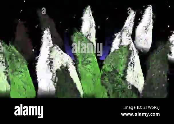 Looped seamless footage for your event, concert, stage design, title ...