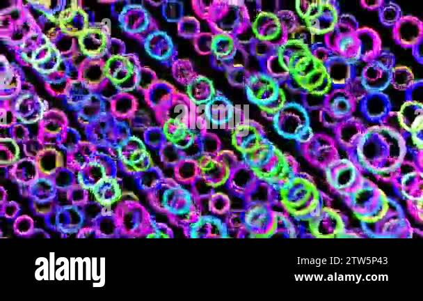 Looped seamless footage for your event, concert, stage design, title ...