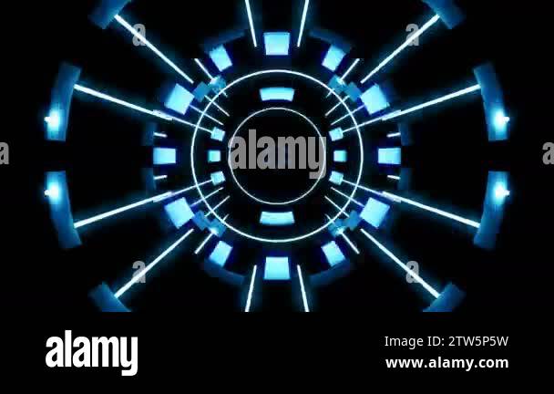 Looped seamless footage for your event, concert, stage design, title ...