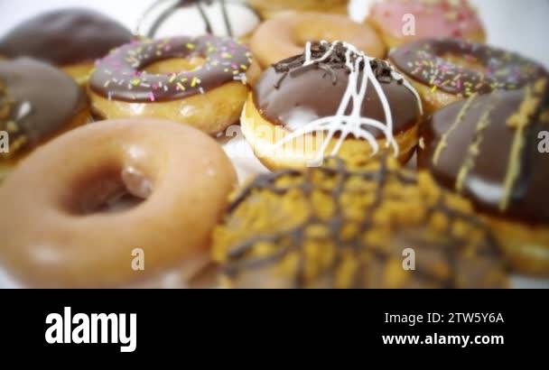 Doughnut selection Stock Videos & Footage - HD and 4K Video Clips - Alamy