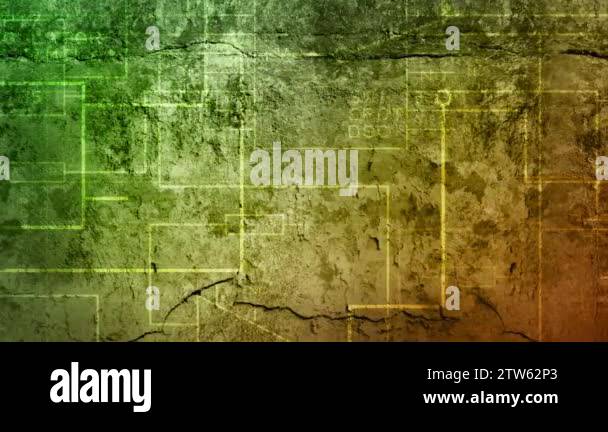 Looped unhurried texture animation based on layers of concrete and ...