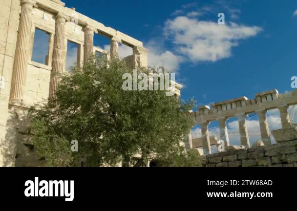 Ancient Greek Ruins. The Acropolis is one of the most important ancient ...