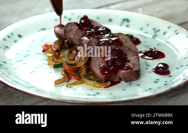 Sauce meat dish Stock Videos & Footage - HD and 4K Video Clips - Alamy