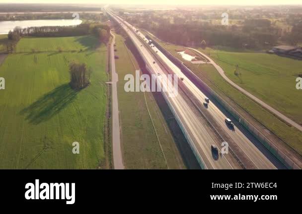Traffic on highway freeway Stock Videos & Footage - HD and 4K Video ...