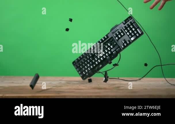 Smashed keyboard Stock Videos & Footage - HD and 4K Video Clips - Alamy