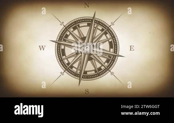 Nautical compass rose Stock Videos & Footage - HD and 4K Video Clips ...