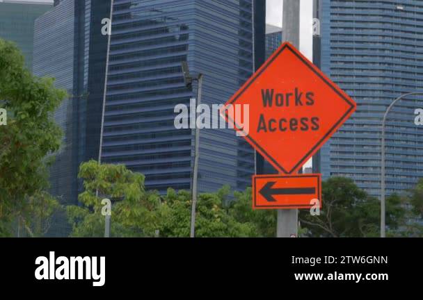 Reroute sign Stock Videos & Footage - HD and 4K Video Clips - Alamy