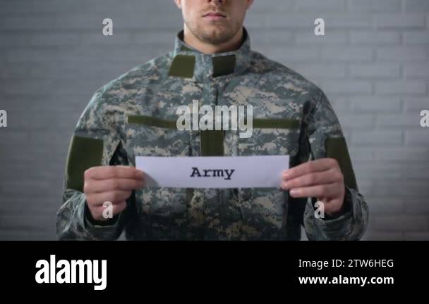 Army word Stock Videos & Footage - HD and 4K Video Clips - Alamy