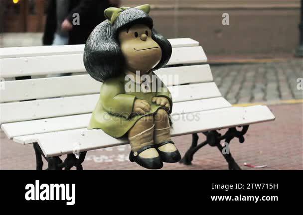 Mafalda statue buenos aires Stock Videos & Footage - HD and 4K Video ...