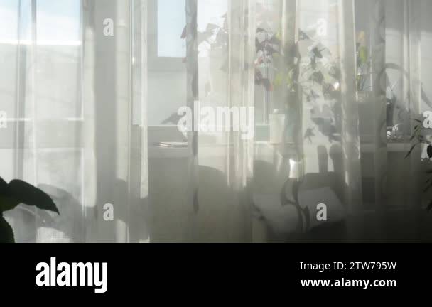 Light through window curtains Stock Videos & Footage - HD and 4K Video ...