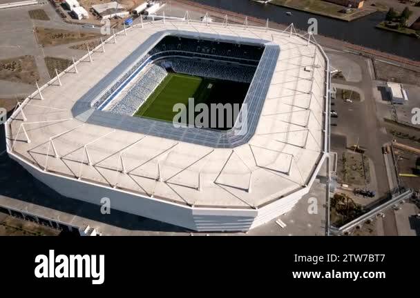 Construction of a football stadium for Fifa World Cup 2018 is completed ...