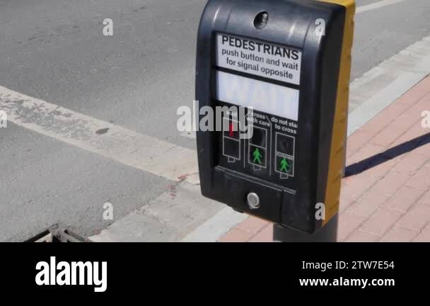Pedestrian pressing walk button Stock Videos & Footage - HD and 4K ...