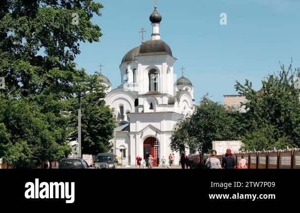 Polotsk, Belarus. Complex Of Monastery Of Saint Euphrosyne Of Polotsk ...