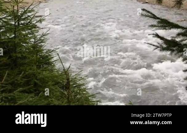 Stormy foamy river flows Stock Videos & Footage - HD and 4K Video Clips ...