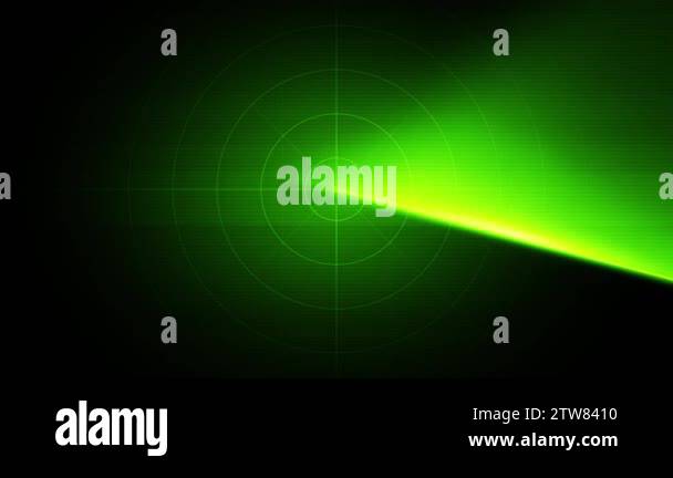 Radar And Sonar Scanner Technology Background Loop/4k animation of a ...