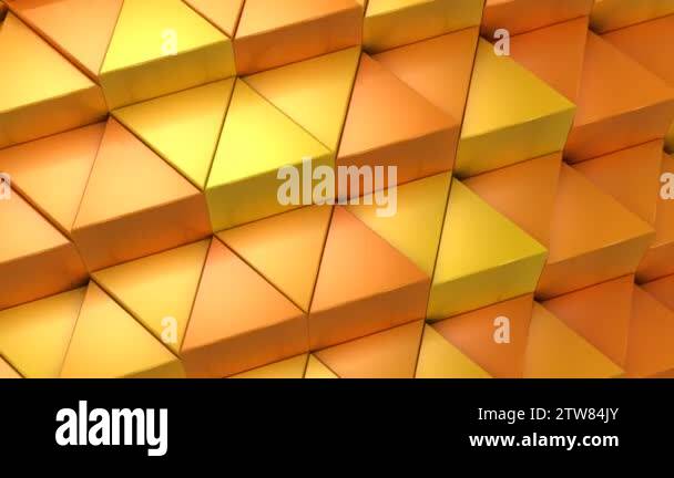 Triangles Formed A Wave. Abstract background, 2 in 1, loop (301-600 ...