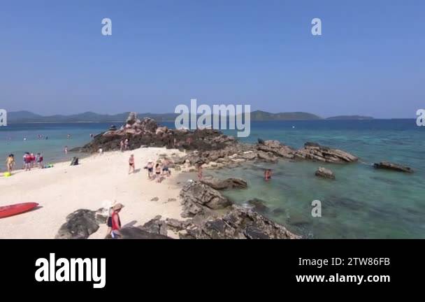 Phuket, Thailand - March 27, 2018 : Khai Nok island is one of the most ...