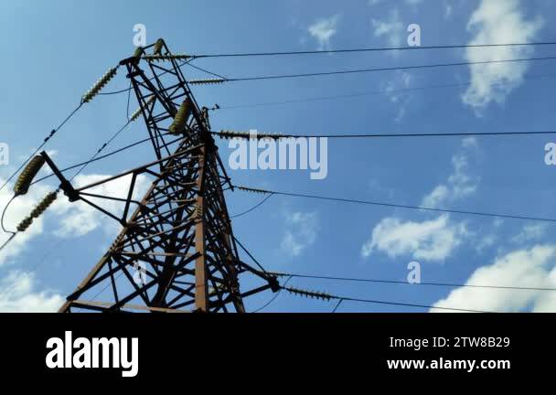 Electricity wires structures Stock Videos & Footage - HD and 4K Video ...
