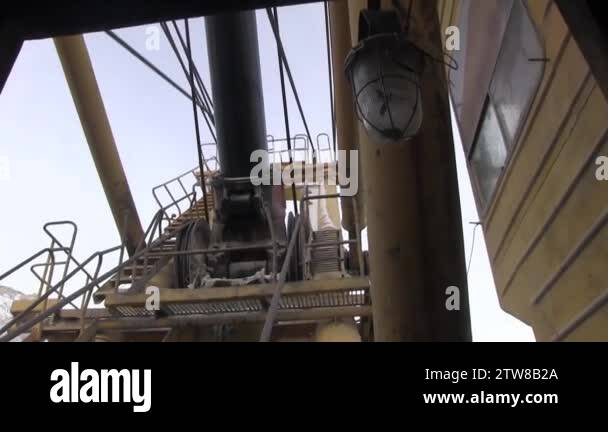 Nodes, parts and working mechanisms of the excavator.The mechanism of ...