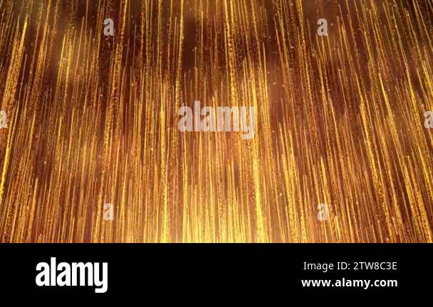 Gold particle streaks rising is a spectacular motion graphics ...