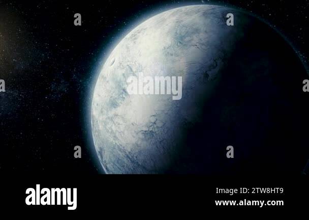 Solar System - Space satellite Ariel. It is the eighth and farthest ...