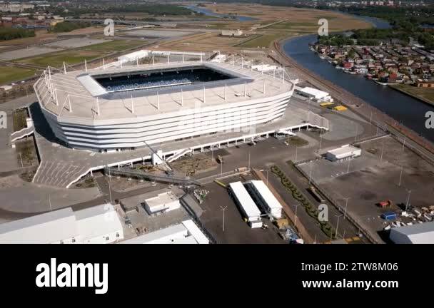Construction of a football stadium for Fifa World Cup 2018 is completed ...