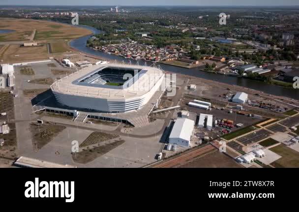 Construction of a football stadium for Fifa World Cup 2018 is completed ...