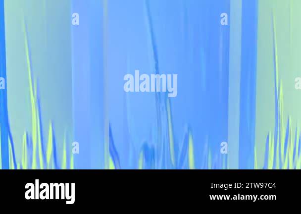 Abstract green and blue animated background with amorphous moving ...