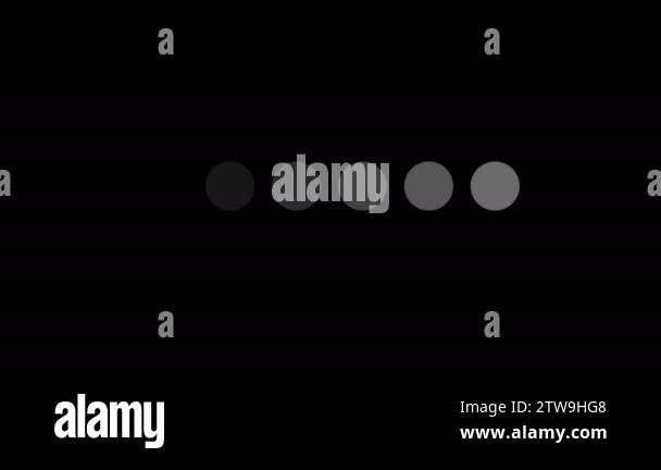 Loading bar icon with dots, symbol in outline flat style, 3d render ...