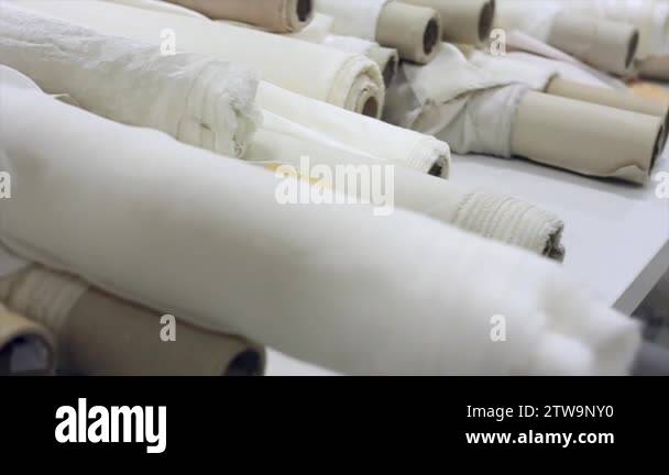 Curtain fabric rolls Stock Videos & Footage - HD and 4K Video Clips - Alamy