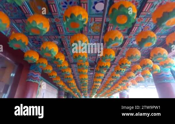 Lotus Lantern Festival in Samgwangsa Temple, Busan, South Korea, Asia / Lotus Lantern Festival ...
