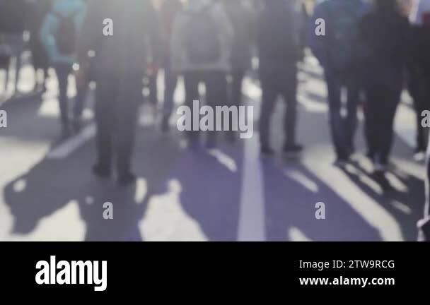 Crowd blur suit Stock Videos & Footage - HD and 4K Video Clips - Alamy