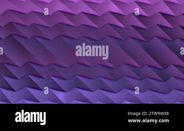 Smooth Polygons Waves. Perfect seamless loop of slowmotion polygon ...