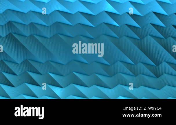 Smooth Polygons Waves. Perfect seamless loop of slowmotion polygon ...