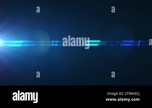 anamorphic lens flare 3840x2160 4K, lights background Stock Video ...