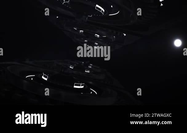 3D Spacecraft. Spaceship with laser animation. 1920x1080 Stock Video ...