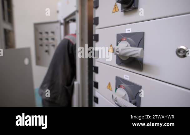 Electrician checking distribution board Stock Videos & Footage - HD and ...