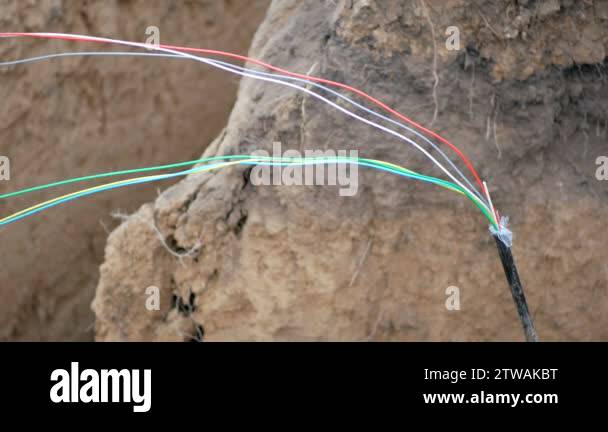 Cable drum with fiber optic cable Stock Videos & Footage - HD and 4K ...