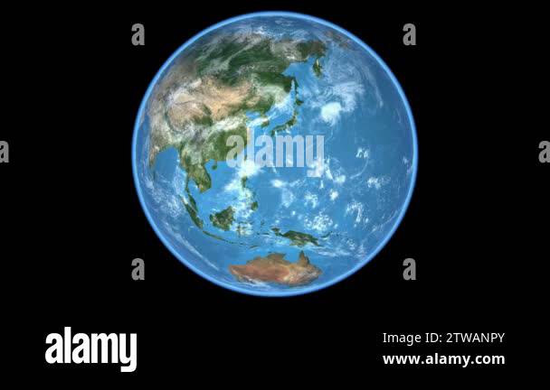 Seamless Loop Earth Animation 10 Stock Video Footage - Alamy