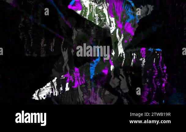 Looped seamless footage for your event, concert, stage design, title ...