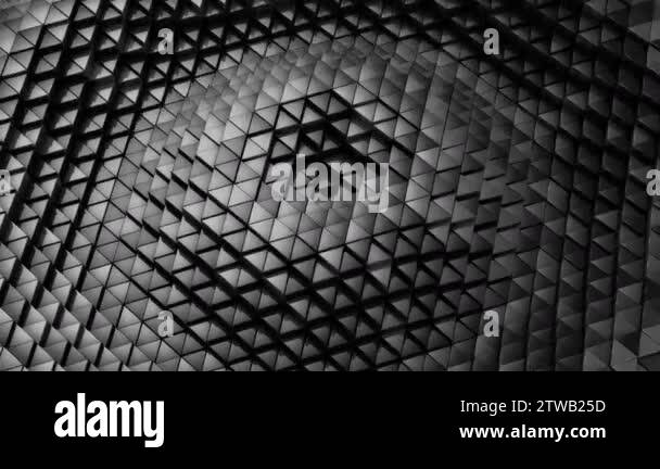 Triangles Formed A Wave. Abstract background, 2 in 1, loop (301-600 ...