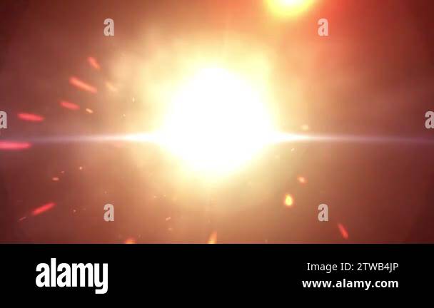 Countdown animation from 1 to 10 with explosion fire burning effect ...
