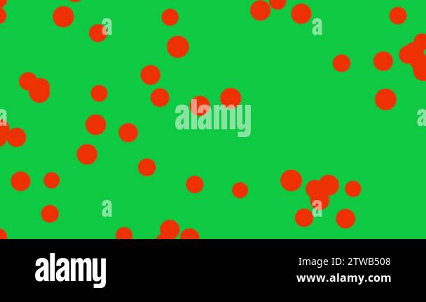 Psychedelic animated background on green screen background. Transform ...