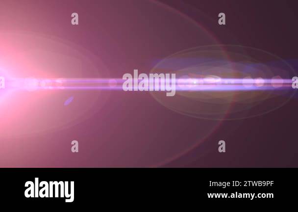 anamorphic lens flare 3840x2160 4K, lights background Stock Video ...