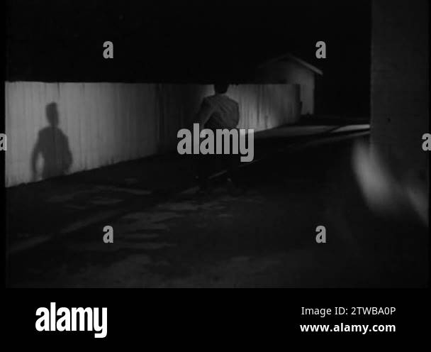 Man running away night Stock Videos & Footage - HD and 4K Video Clips ...